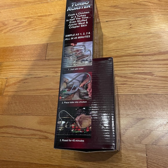 As Seen On TV | Kitchen | Nwt As Seen On Tv Chef Tony Turbo Roaster ...